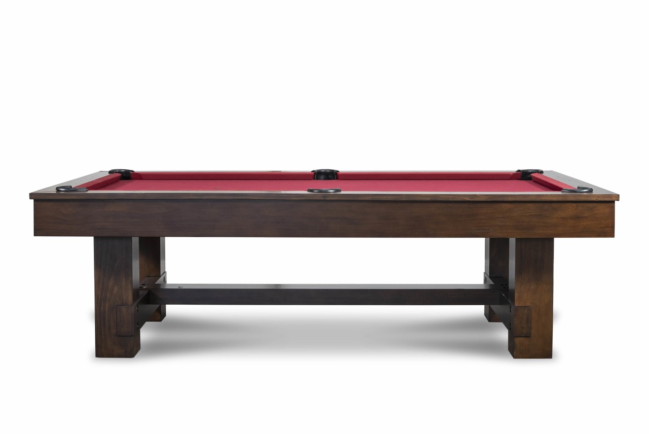 Denver 8' Slate Pool Table w/ Dining Top Option - Vitale Billiards