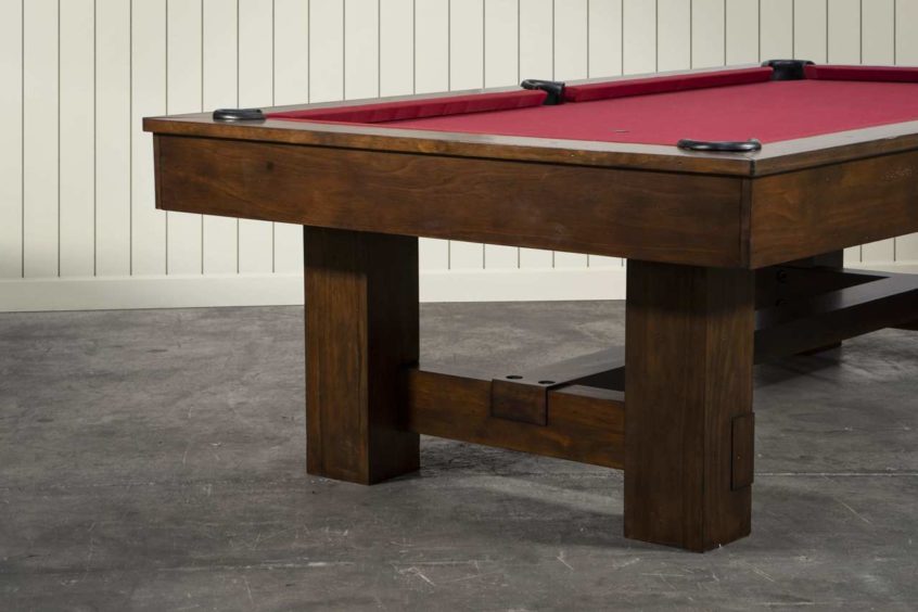 Denver 8' Slate Pool Table w/ Dining Top Option - Vitale Billiards